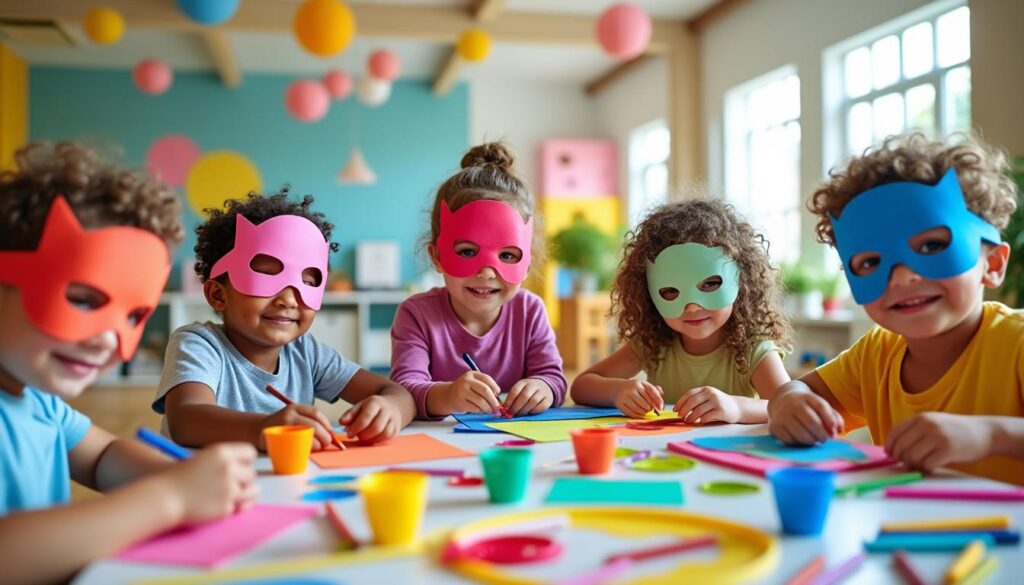 Les avantages des masques super héros à imprimer pour le jeu créatif ...